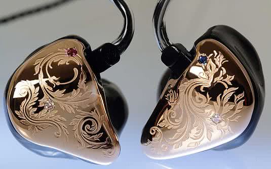 Metal Jewelled Designer Custom Faceplates by k2c | earphonia.com
